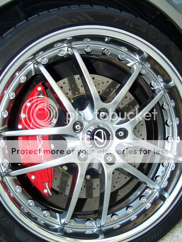 My caliper decals by MotoGFX | Lexus IS Forum