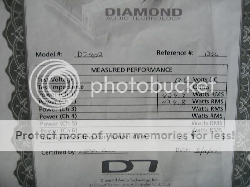 Diamond Audio D7 Amps - D7104 & D7402 | DIYMobileAudio.com Car Stereo Forum
