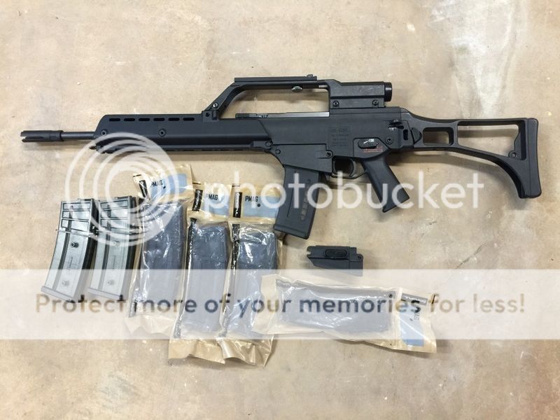 WTS: G36 tommybuilt welded and marked, 1.5x optic, K stock, 7 mags ...