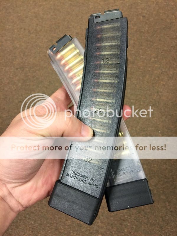 Manticore Arms designed Scorpion EVO hybrid magazine - with steel ...