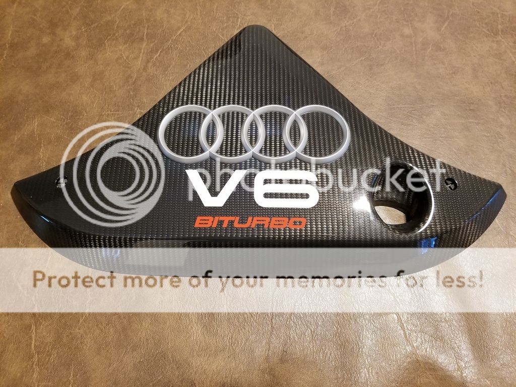 For Sale: Genuine RS4 Center Carbon Fiber Engine Cover
