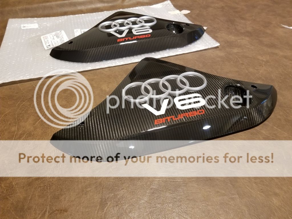 For Sale: Genuine RS4 Center Carbon Fiber Engine Cover