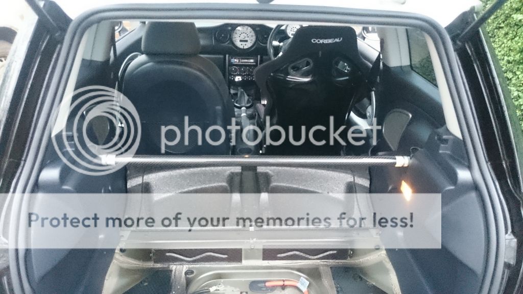 R53 carbon rear strut brace. | MiniTorque.com