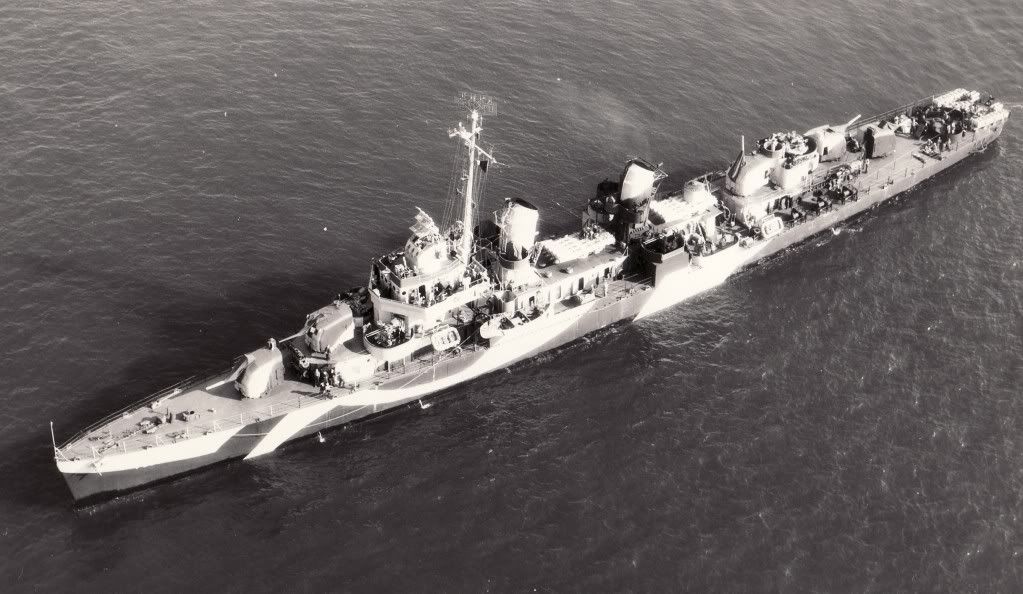 Camo schemes for Fletcher class destroyers - The Ship Model Forum