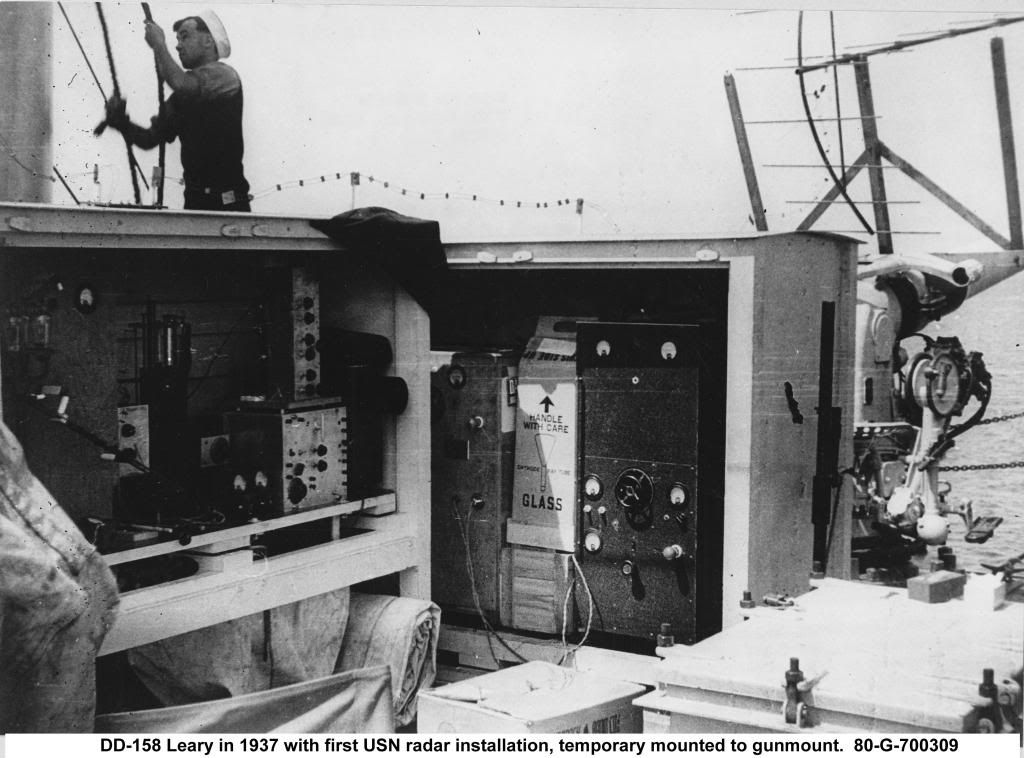 The Ship Model Forum • View topic - Early USN Radar