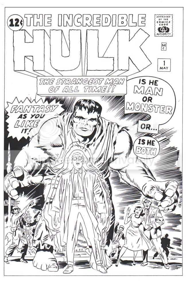 Artist's portfolio - cover recreations, inking, illustrations ...