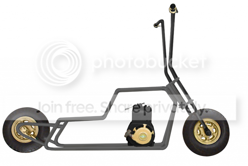 Pat's first ever mini bike build | OldMiniBikes.com